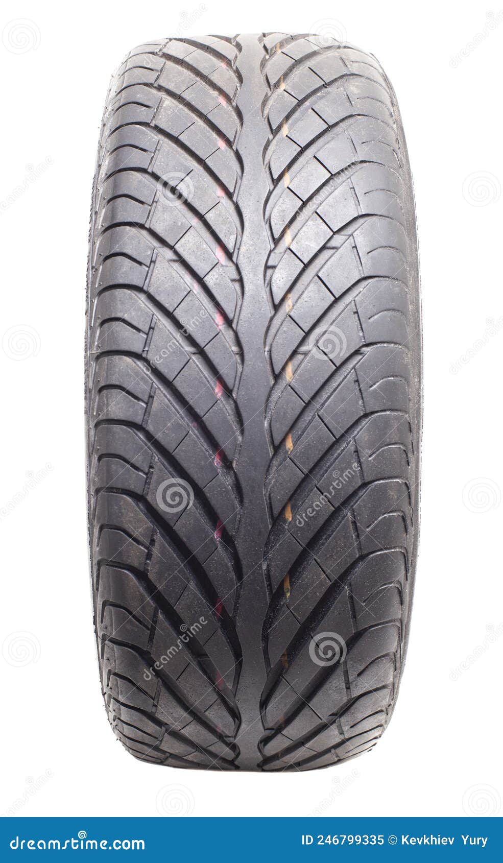 Car tire isolated on white stock image. Image of tyre - 246799335