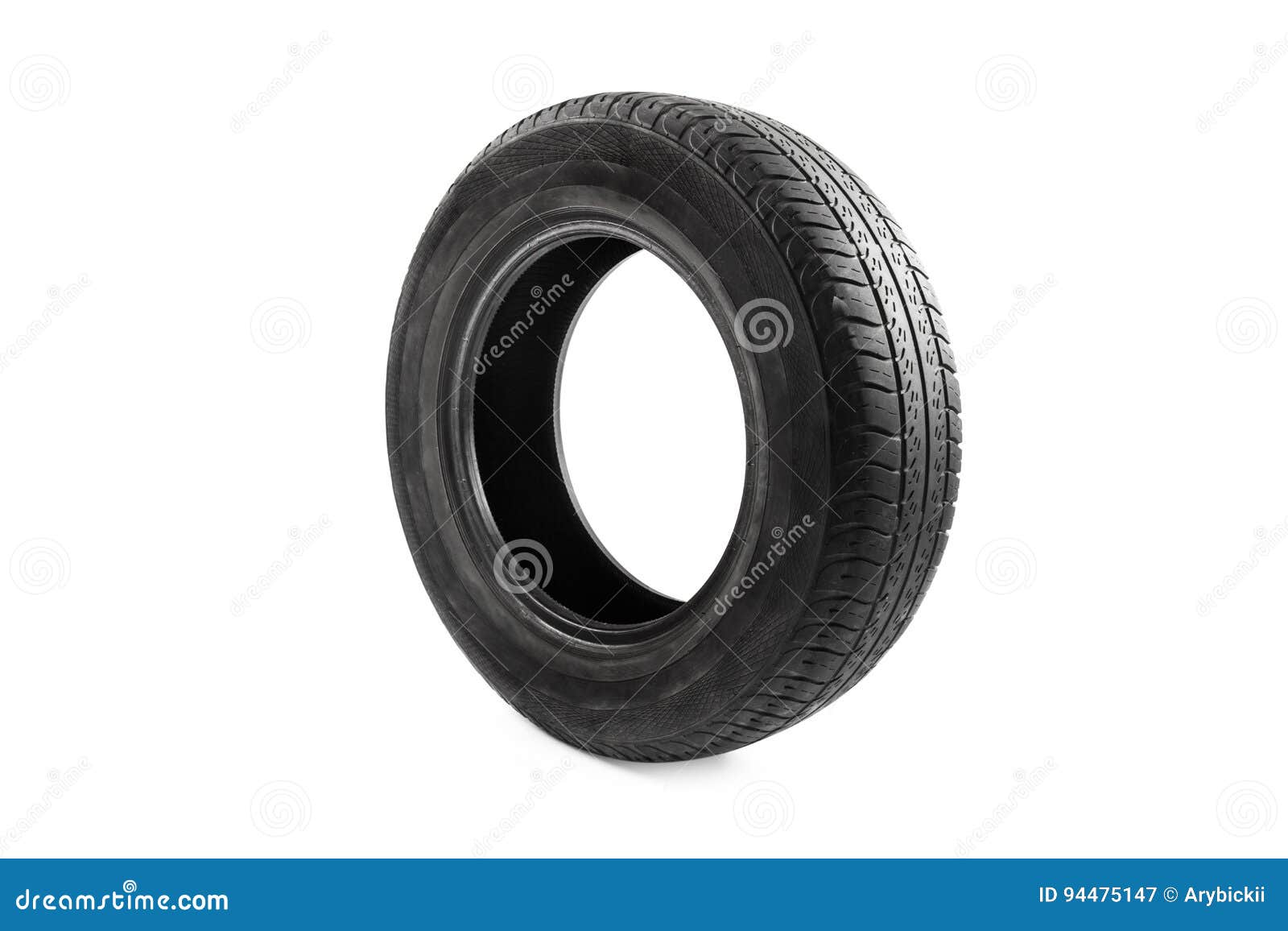 Car Tire Isolated on White Background Stock Image - Image of equipment ...