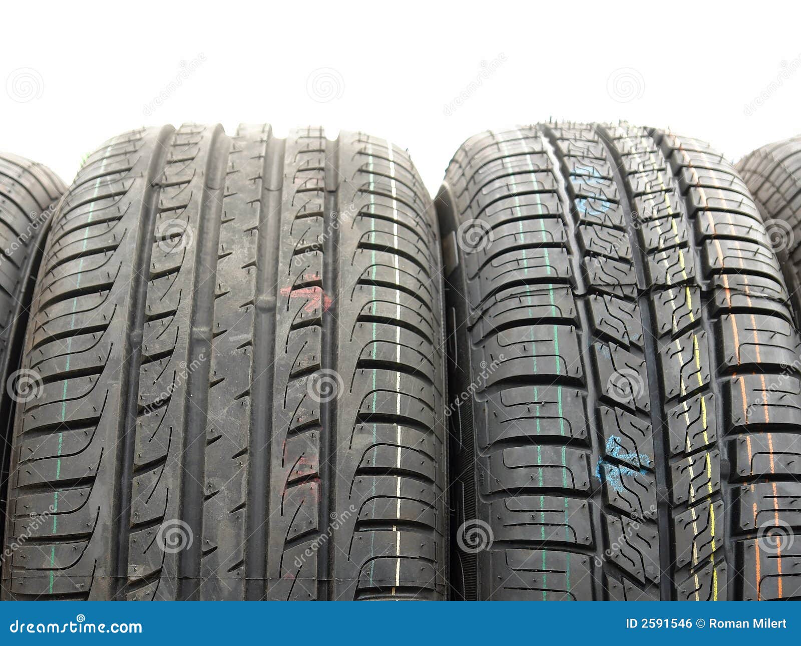 Car tires stock photo. Image of mileage, closeup, rubber - 2591546