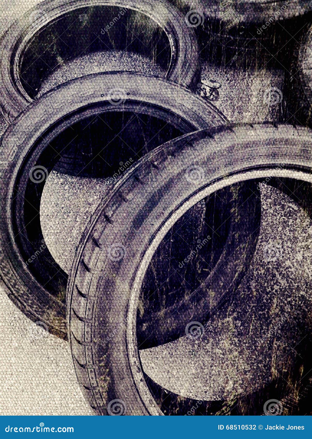 Car tires stock illustration. Illustration of black, parts - 68510532