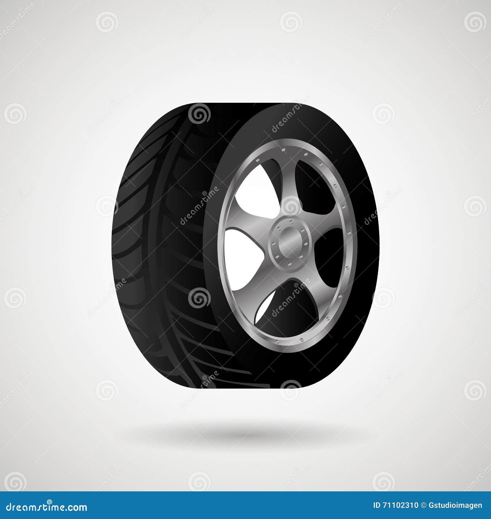 Car tires design stock illustration. Illustration of race - 71102310