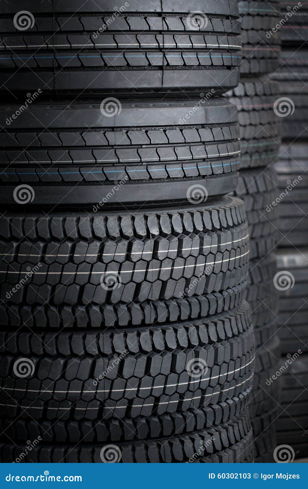 Car Tires Stack Tire in Store House Stock Image - Image of roll ...