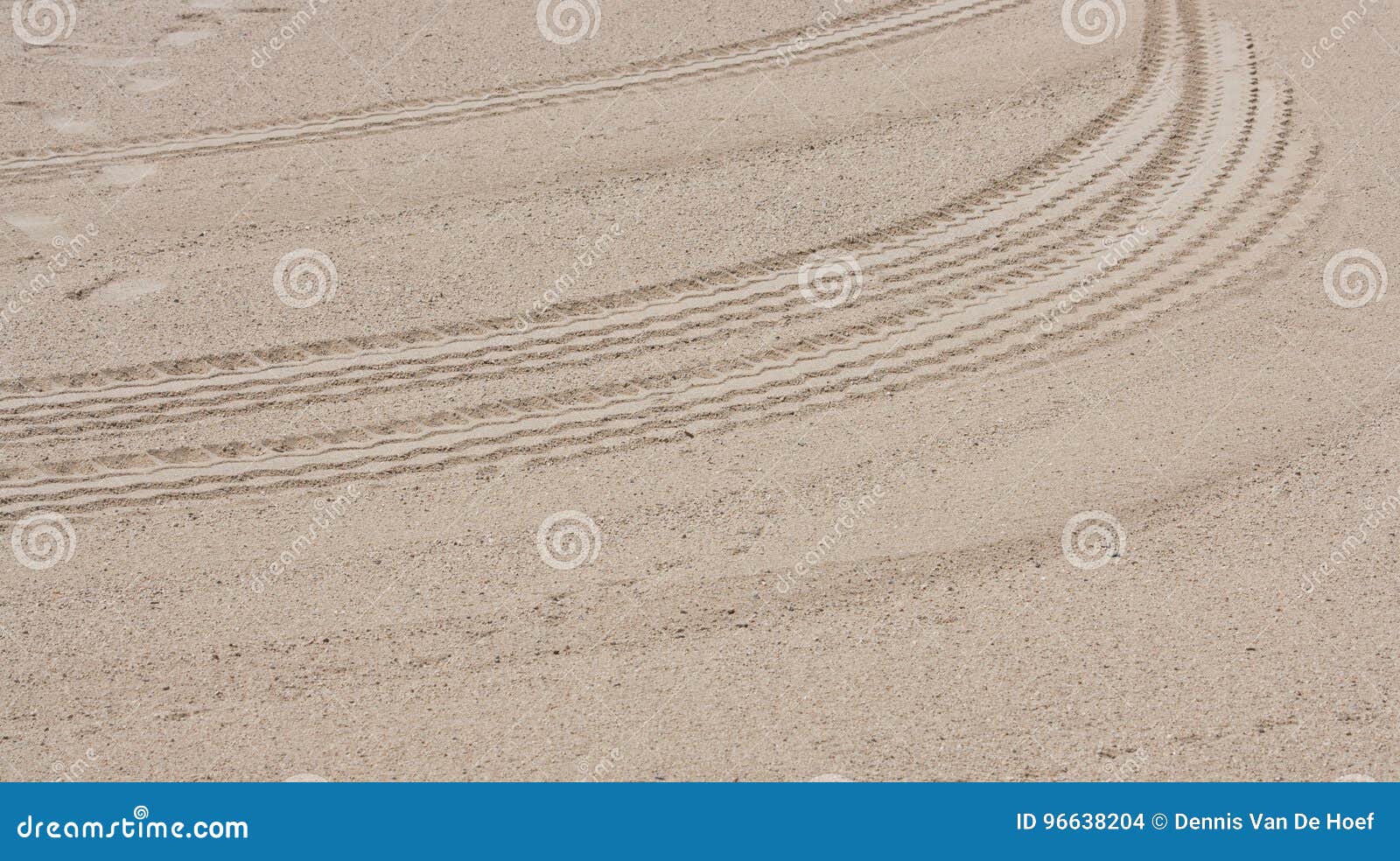 A car track in the sand stock photo. Image of texture - 96638204