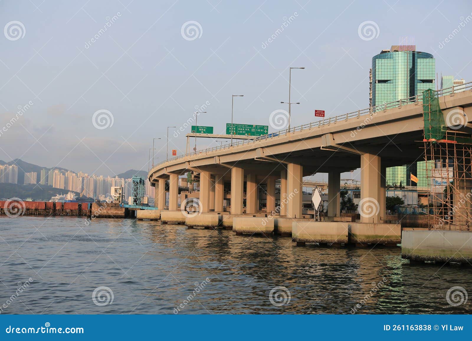 Car Traffic on Island Eastern Corridor Which is an Expressway 5 June ...
