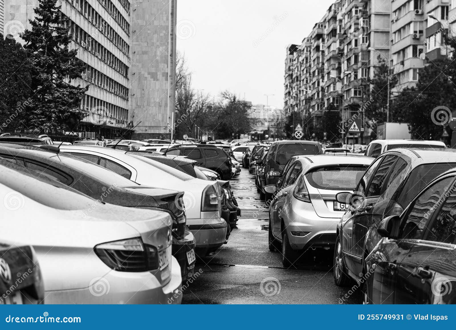 Car Traffic, Pollution, Traffic Jam in Bucharest, Romania, 2022 ...