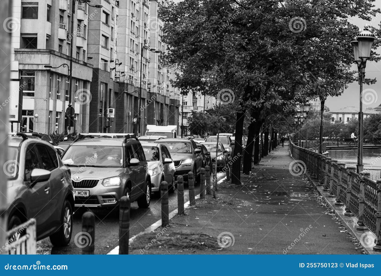 Car Traffic, Pollution, Traffic Jam in Bucharest, Romania, 2022 ...