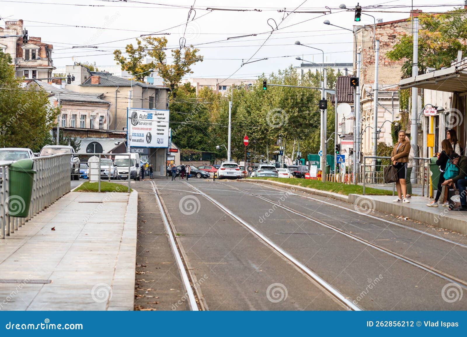 Car Traffic at Rush Hour, Car Pollution, Traffic Jam in Bucharest ...