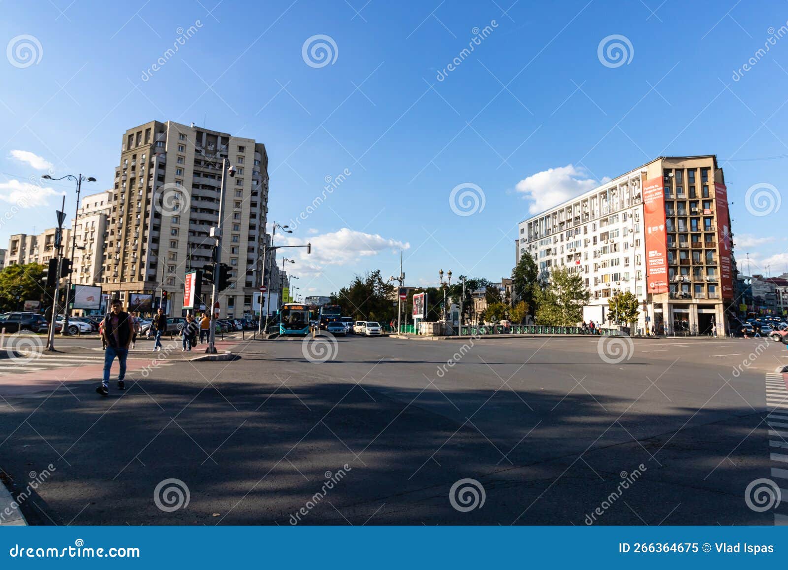 Car Traffic at Rush Hour, Car Pollution, Traffic Jam in Bucharest ...