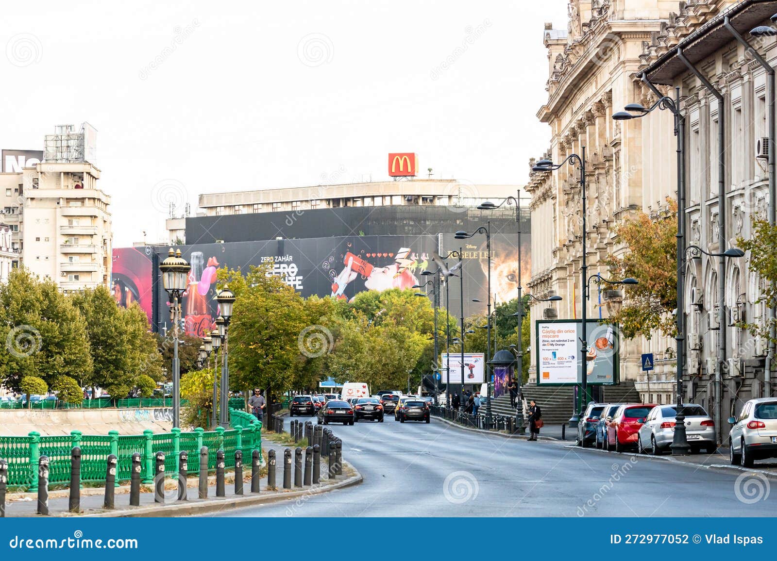 Car Traffic at Rush Hour, Car Pollution, Traffic Jam in Bucharest ...