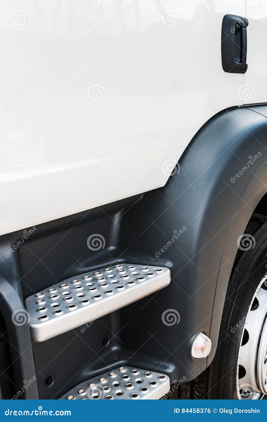 Car and truck cab steps stock photo. Image of steel, automotive - 84458376