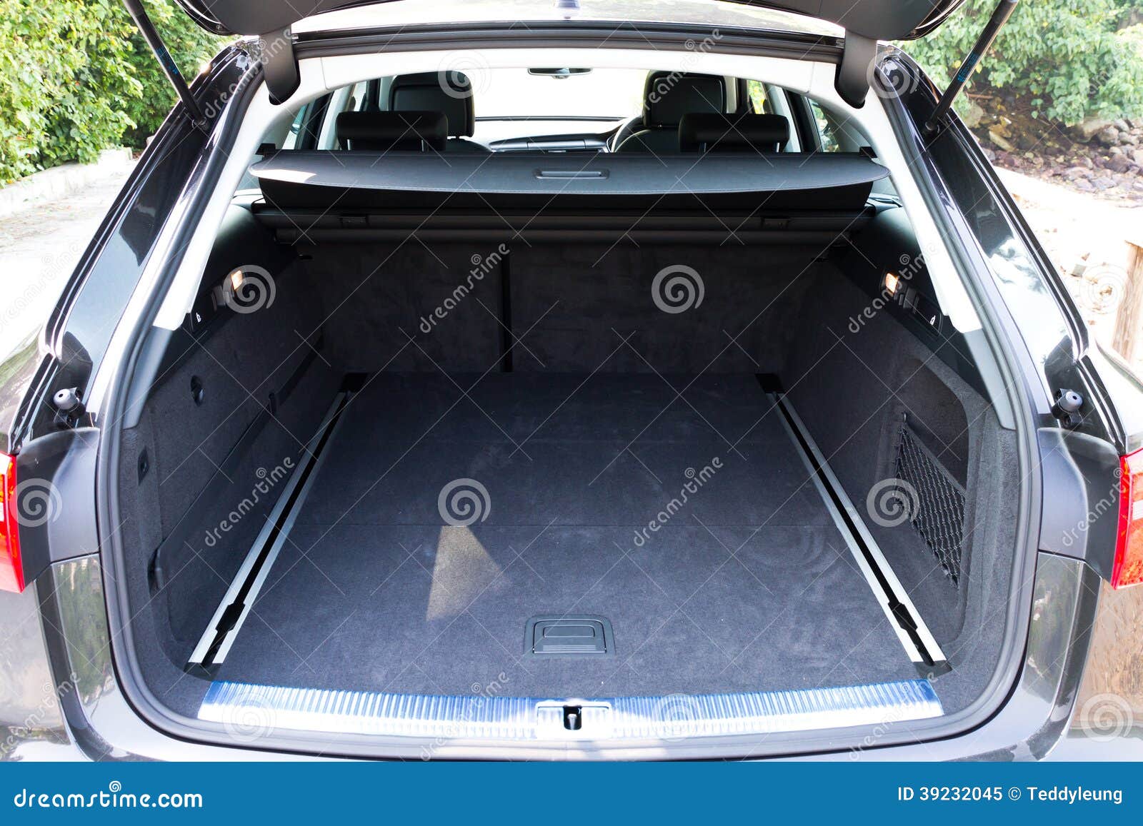 Car trunk inside stock image. Image of seat, automotive - 39232045