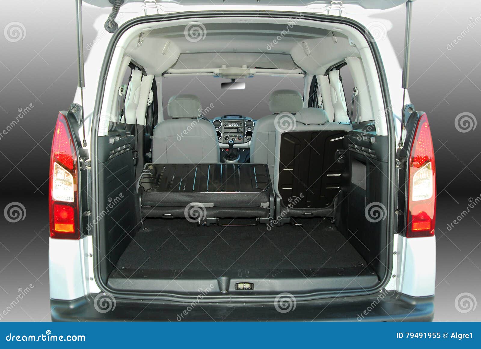 Car trunk inside stock image. Image of open, driving - 79491955