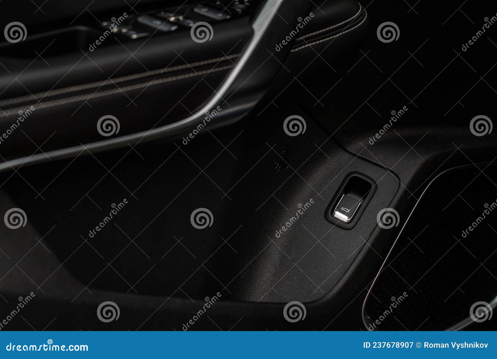 Car Trunk Open Button. Electric Trunk Switch Controller Editorial ...