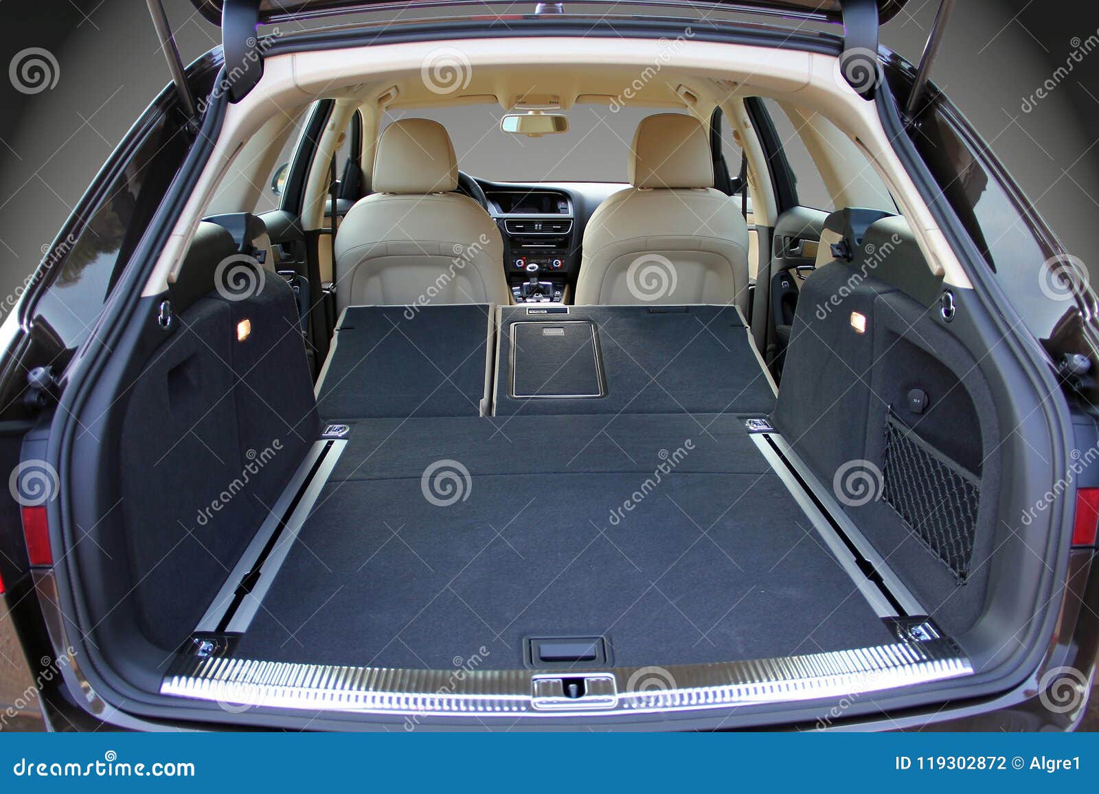 Car trunk stock photo. Image of door, drive, baggage - 119302872