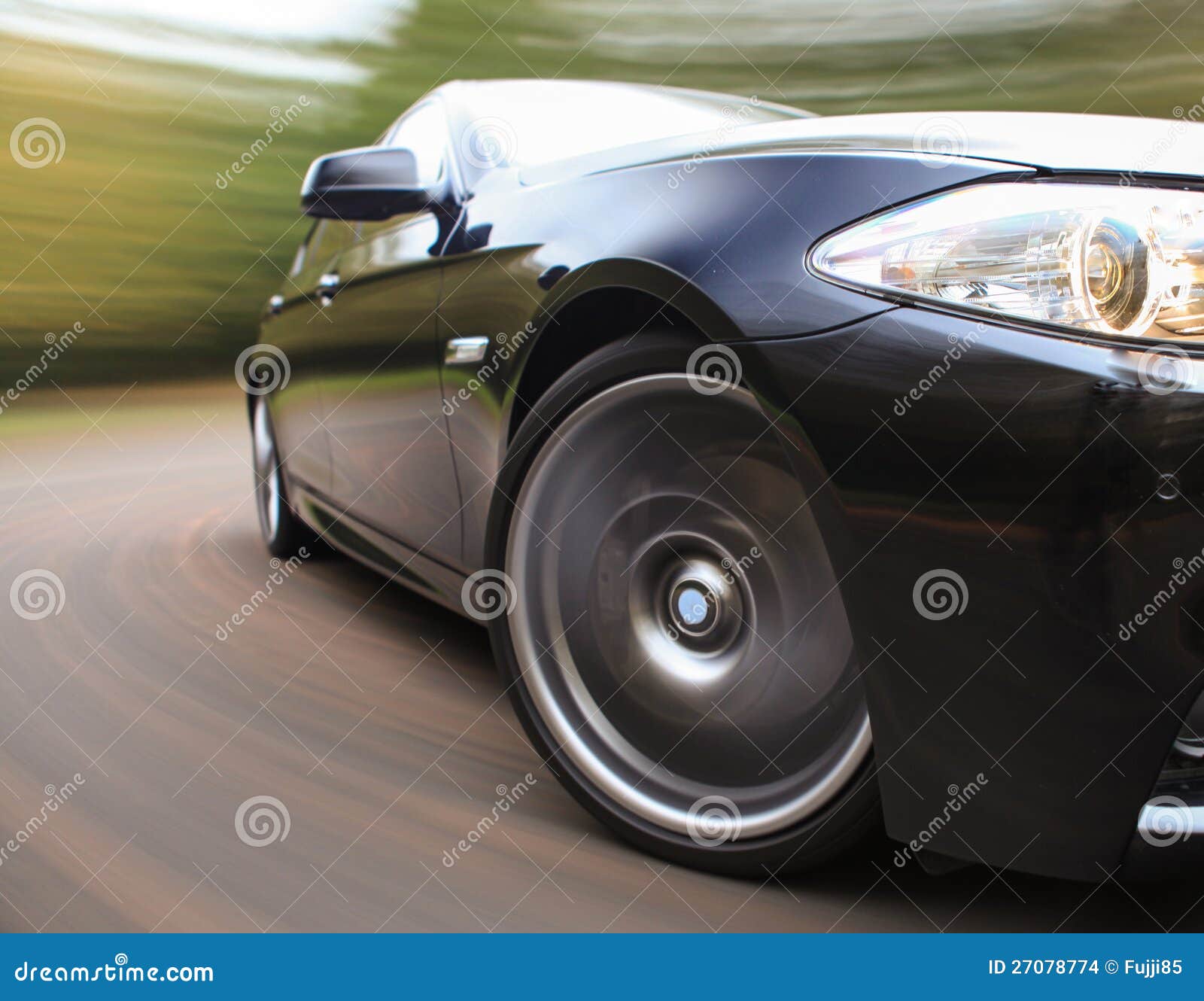 Car in turn stock photo. Image of engine, metal, blur - 27078774