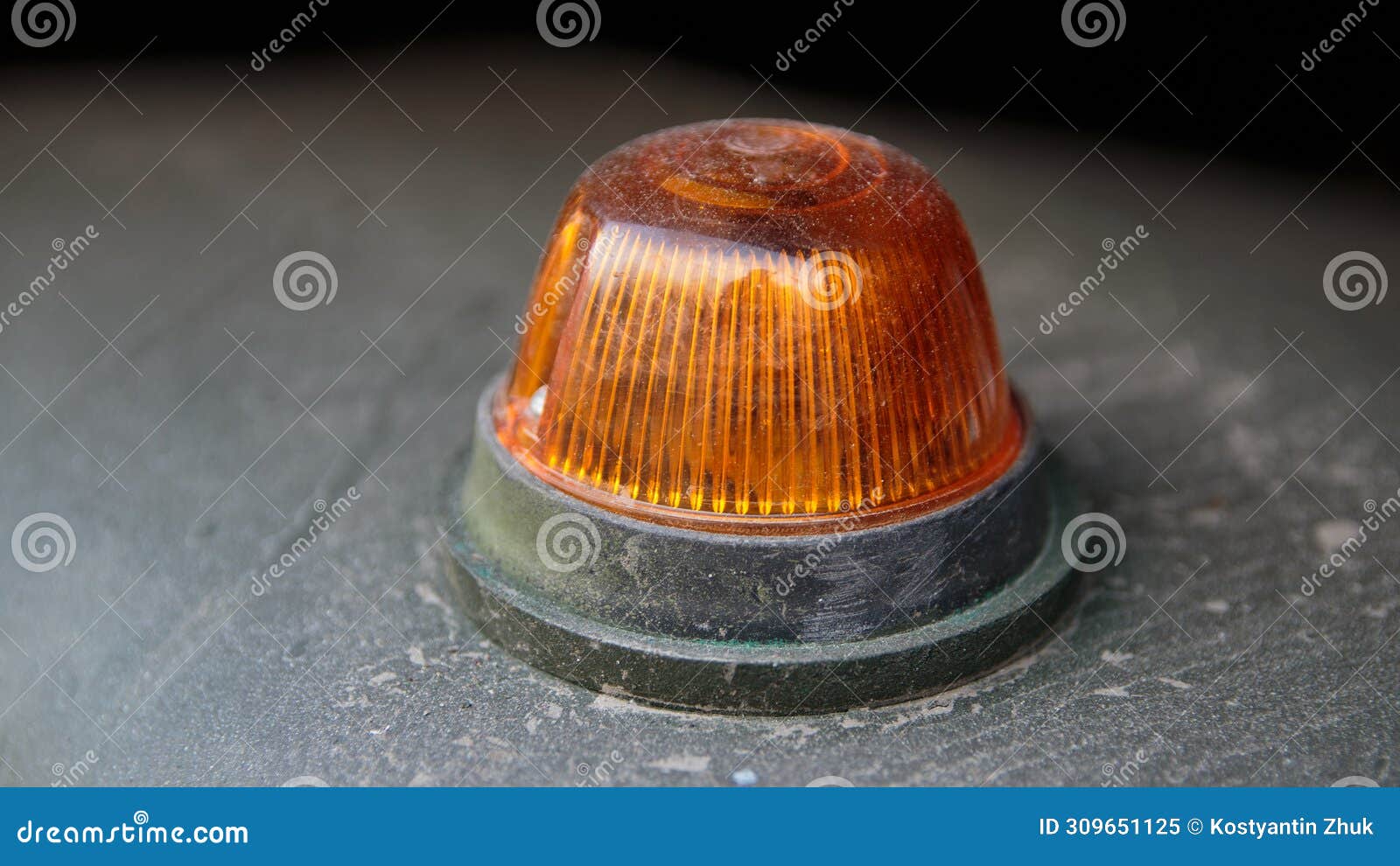 Car Turn Signal. Retro Car Turn Stock Image - Image of vintage, auto ...