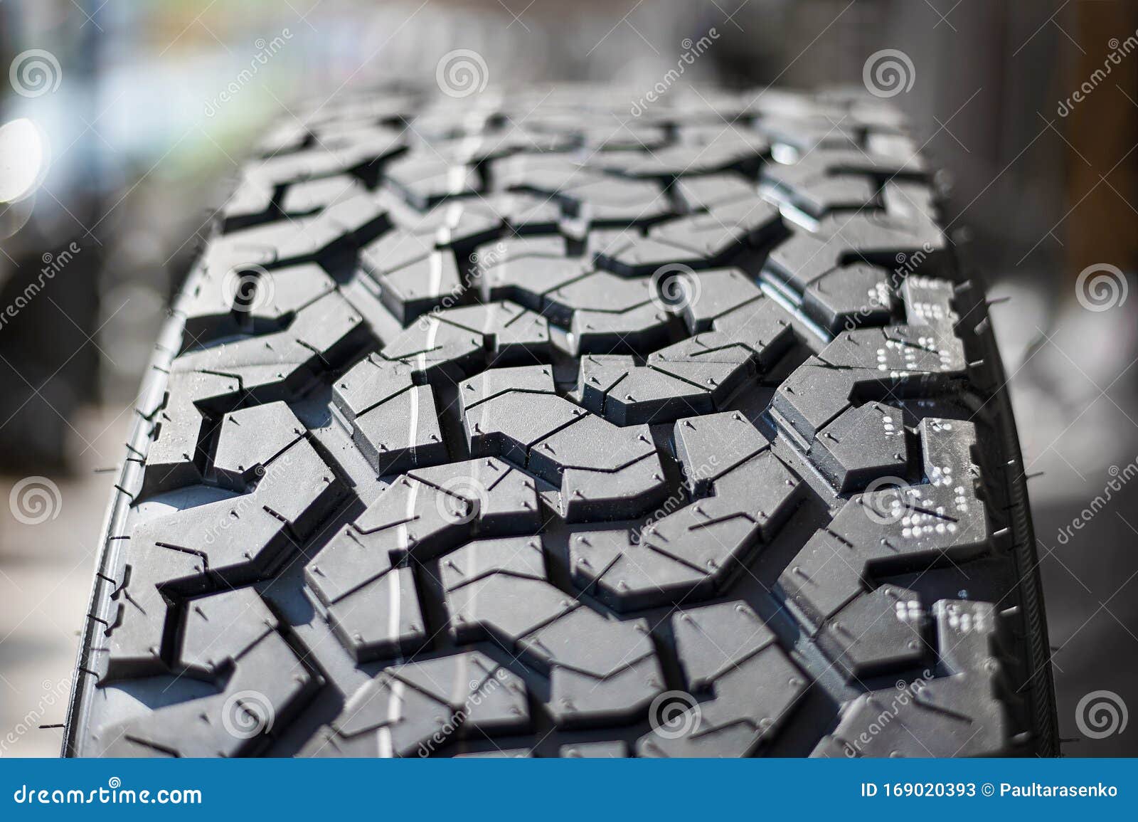 Car Tyre - Close Up Portrait Stock Image - Image of maintenance ...