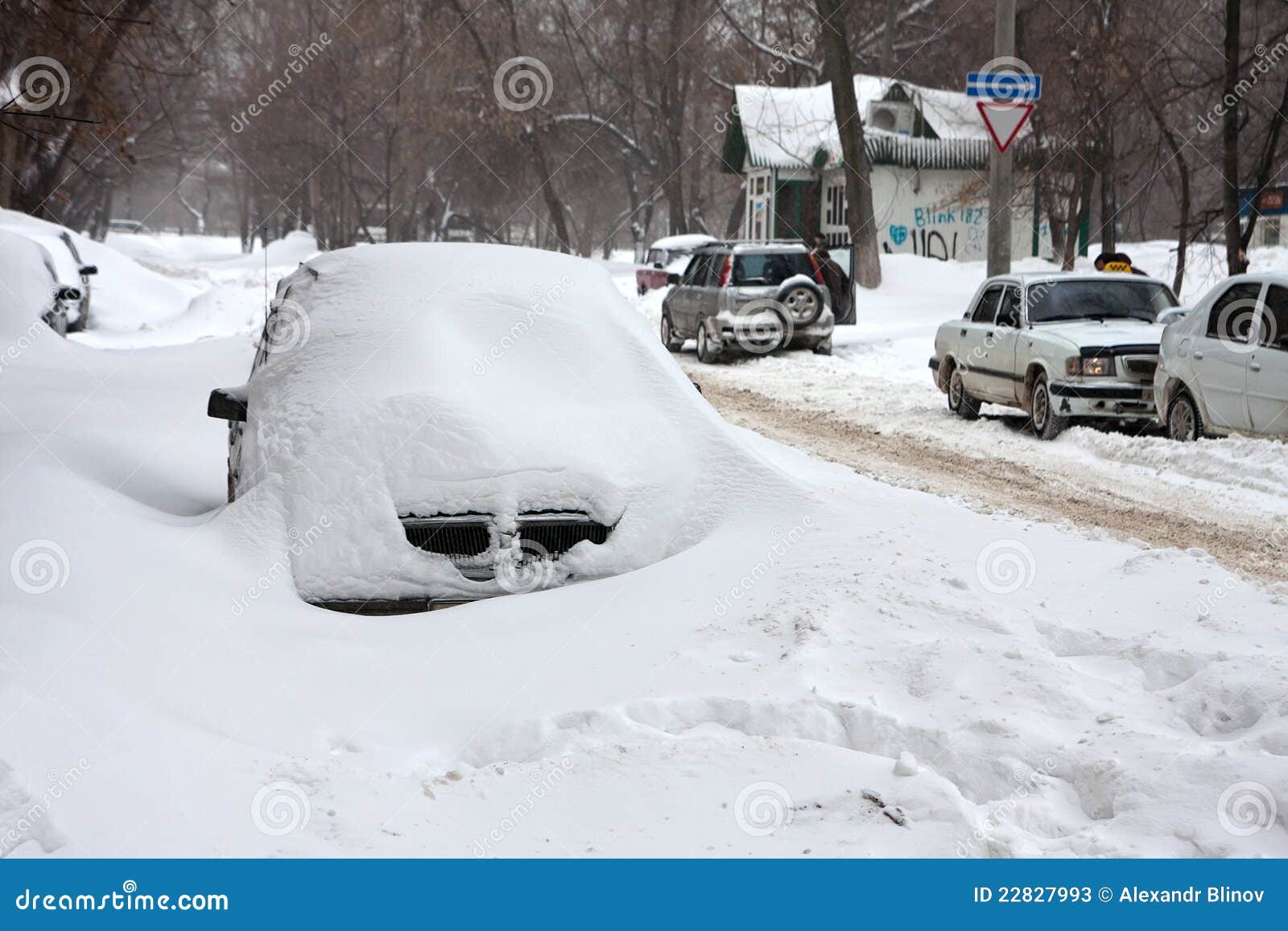 Car under the snow stock image. Image of trapped, vehicle - 22827993