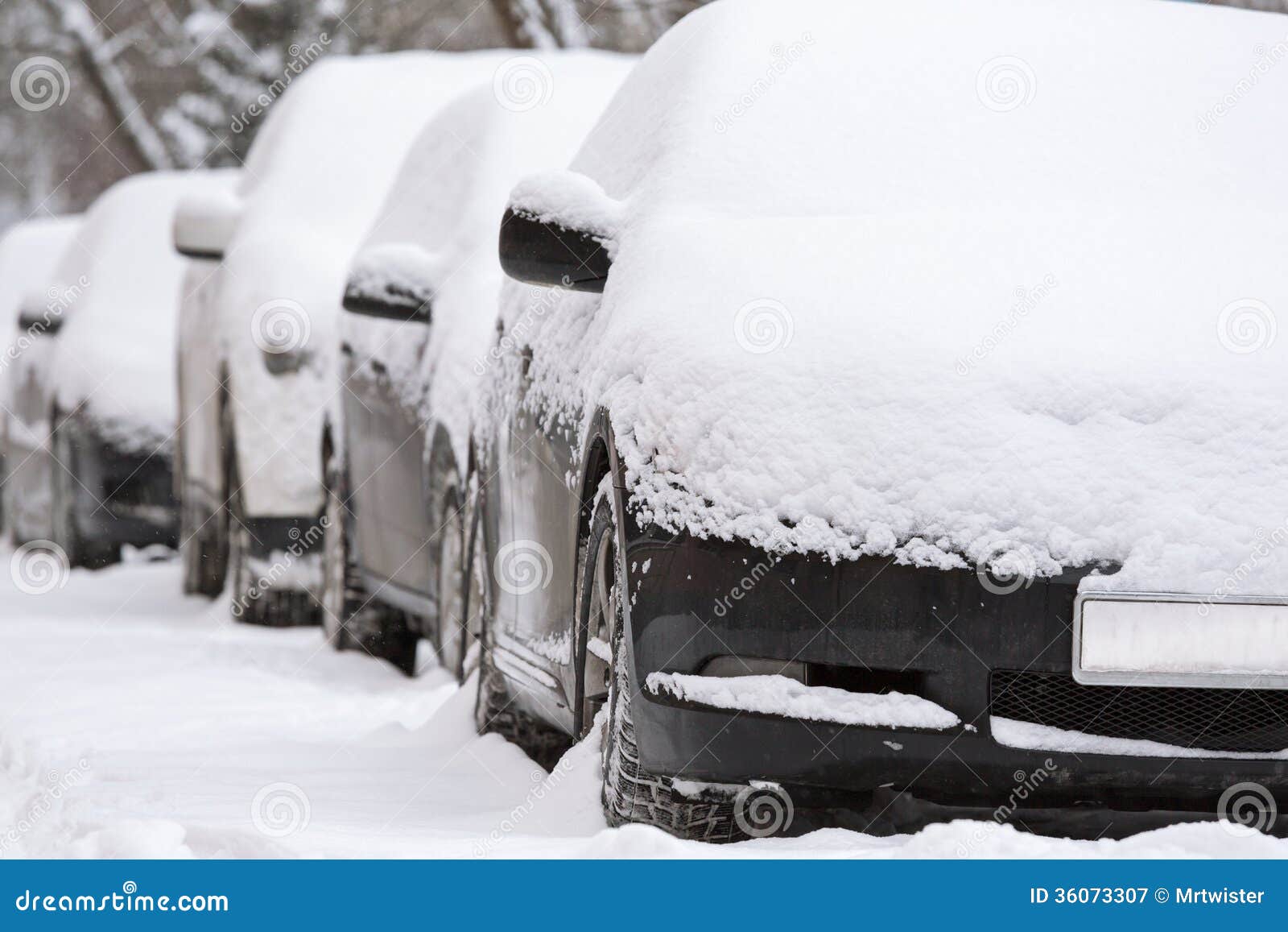 Car under snow stock image. Image of street, snow, trapped - 36073307