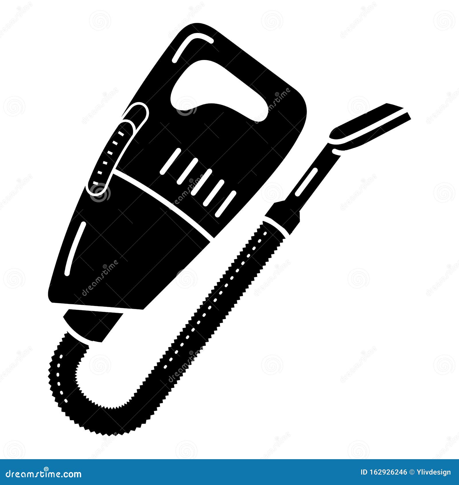 Car Vacuum Cleaner Icon, Simple Style Stock Vector - Illustration of ...