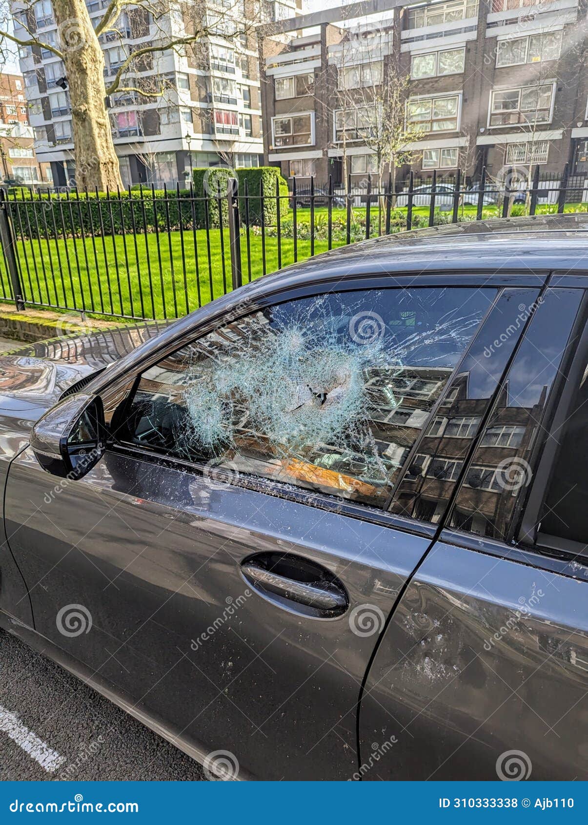 Car Vandalism Smashing Windows Stock Photo - Image of security, body ...