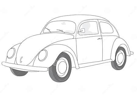 Car (vector) stock vector. Illustration of rope, cartoon - 7137945