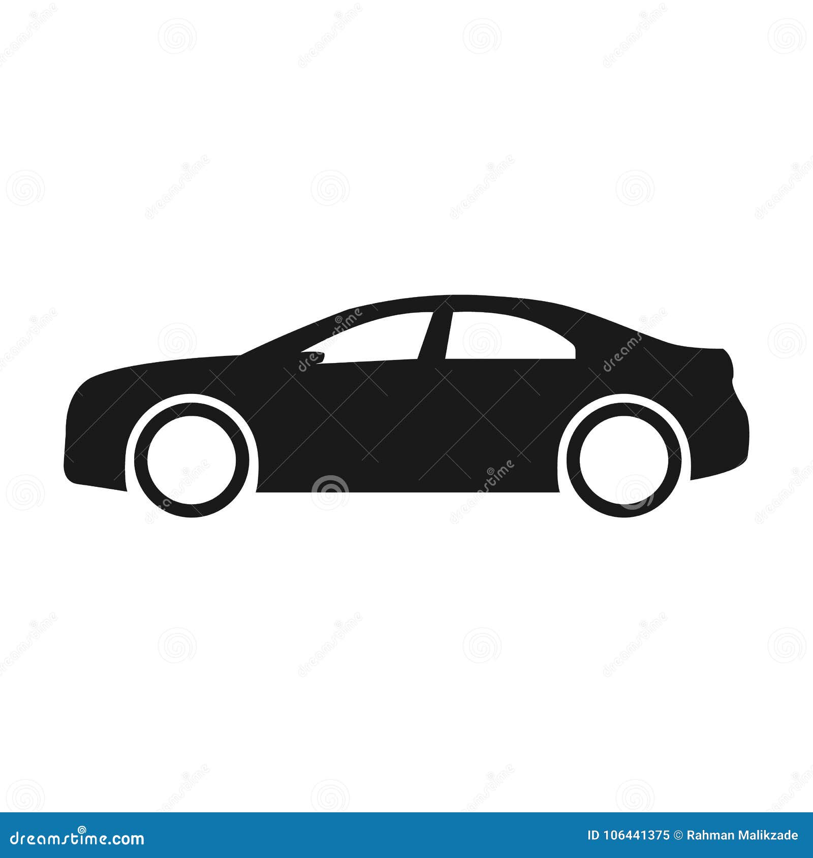 Car Vector Icon. Isolated Simple Side Car Logo Illustration Stock ... Car Vector Icon. Isolated Simple Side Car Logo Illustration Stock ...