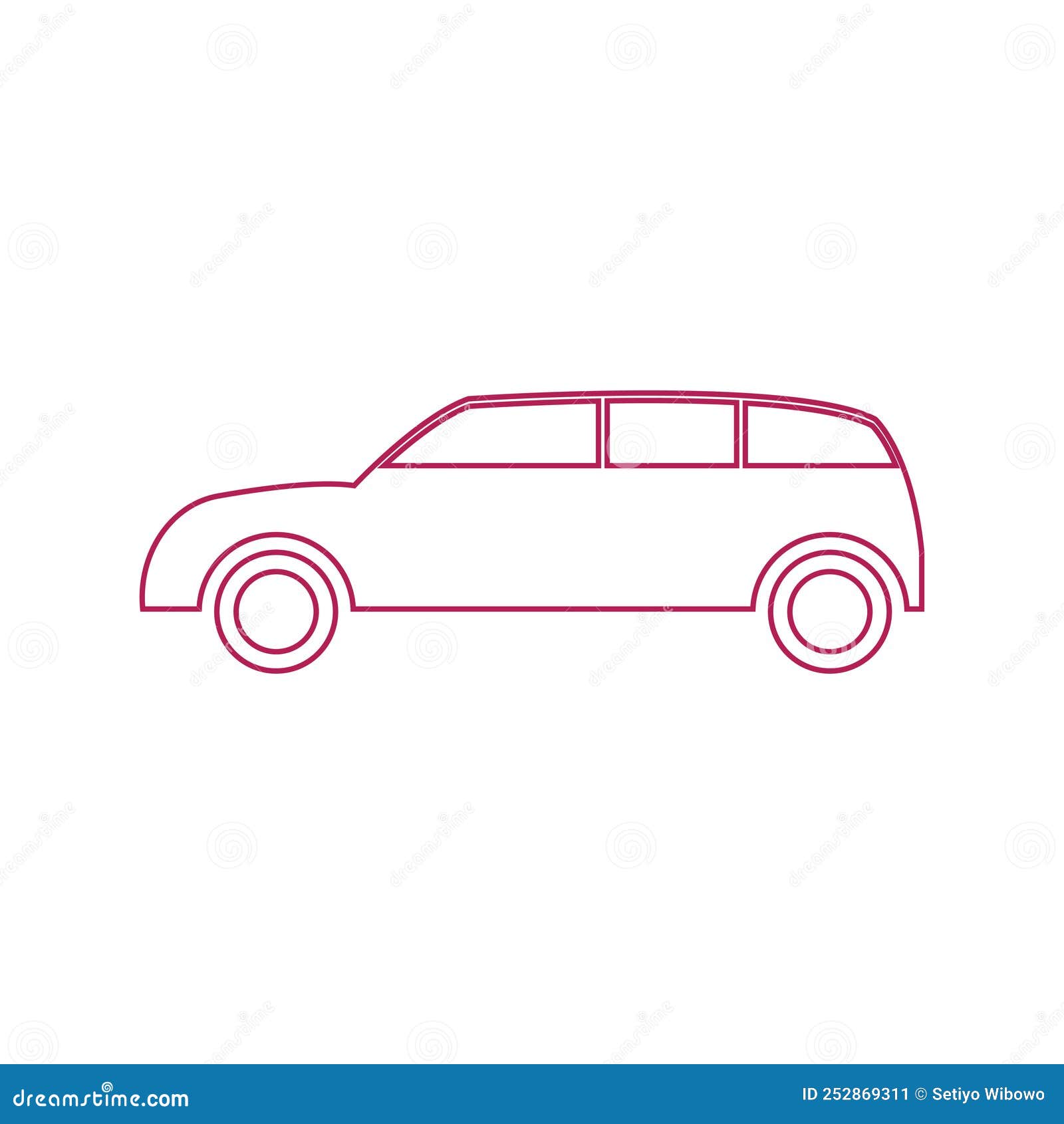 Car Vector Illustration Icon Design Stock Vector - Illustration of ...