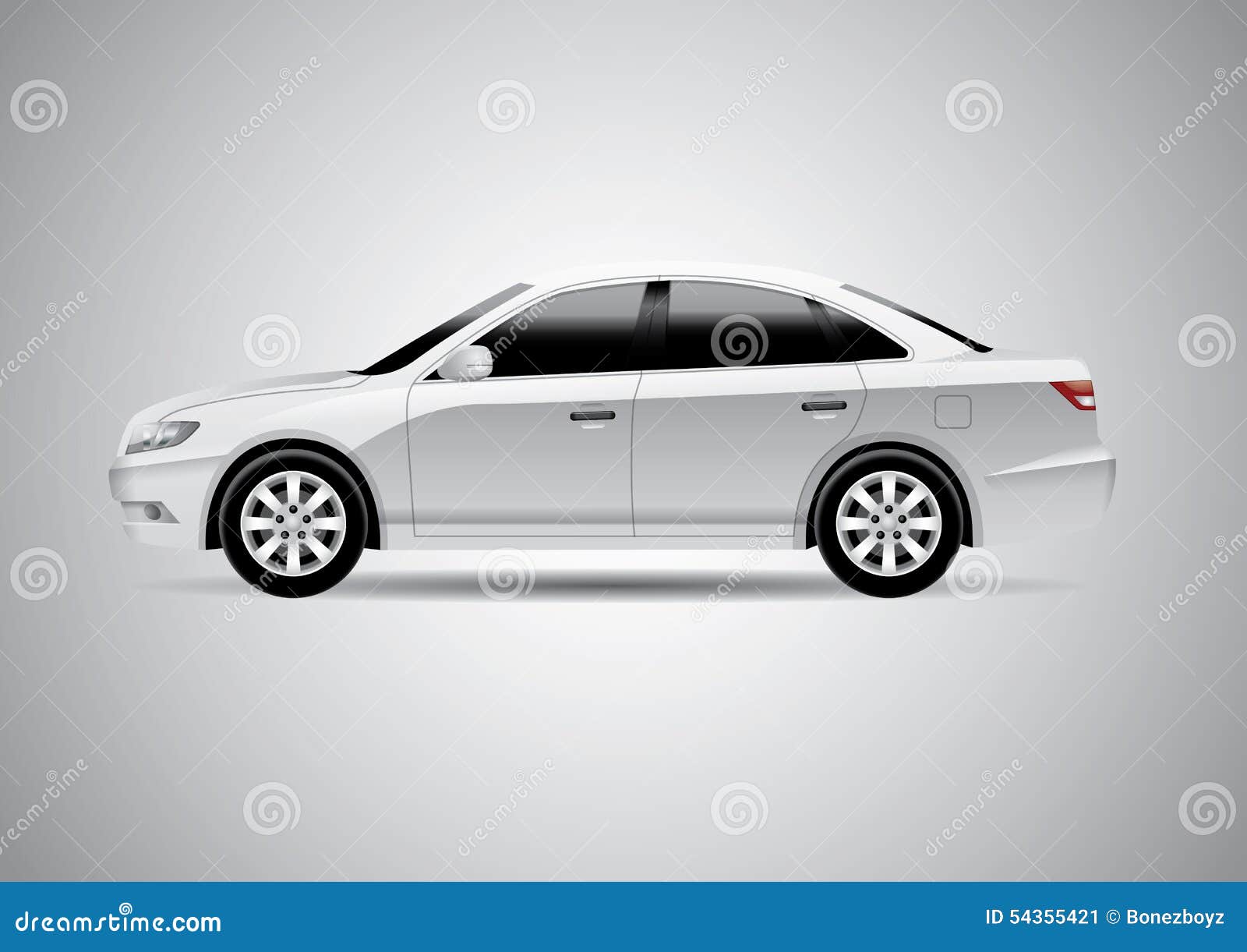 Car - Vector Illustration stock vector. Illustration of sports - 54355421