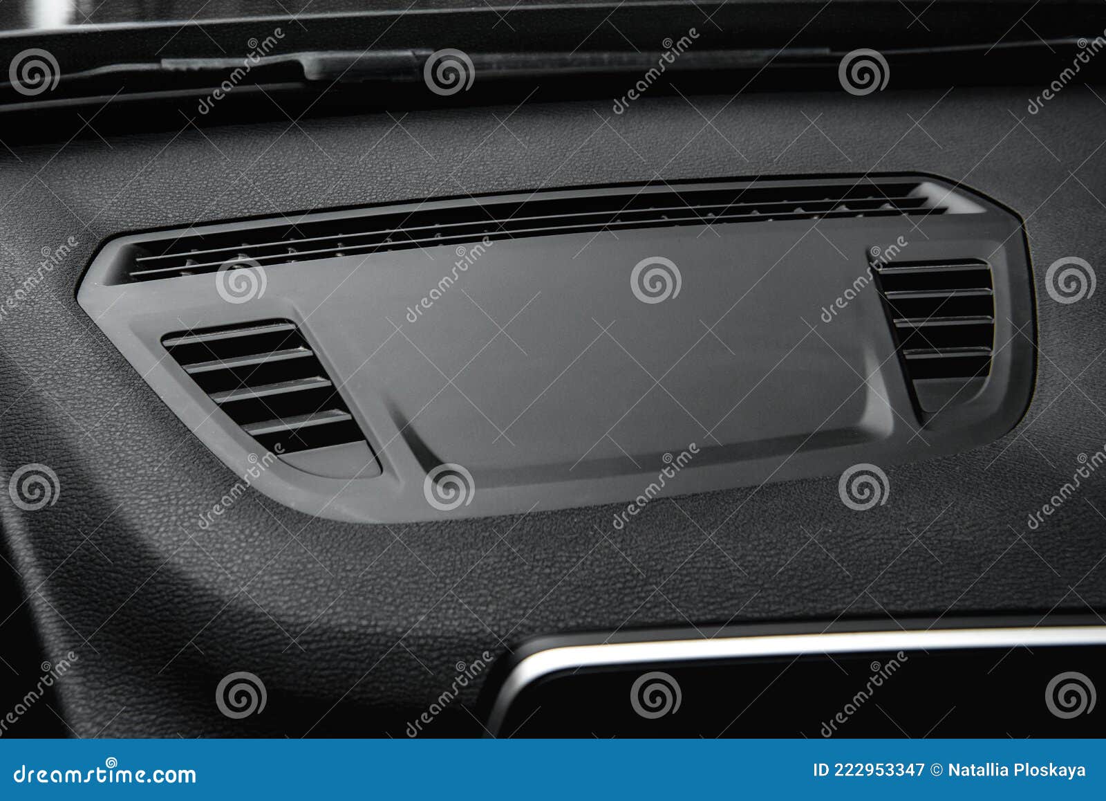 Car Ventilation System. Air Flow Pane of a Car Air Conditioning System ...