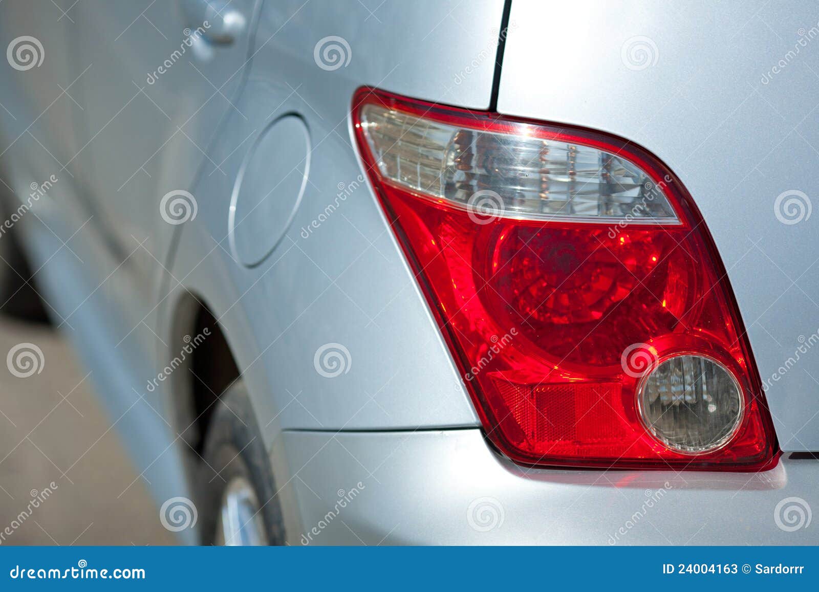 Car view from the back stock image. Image of bumper, side - 24004163