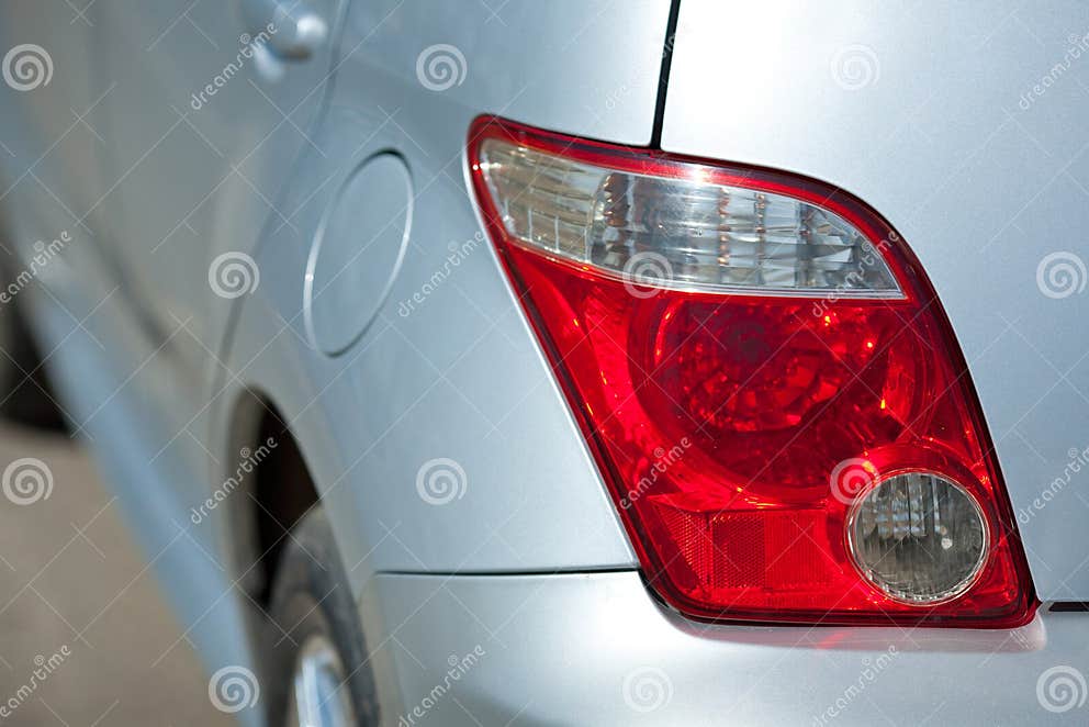 Car view from the back stock image. Image of bumper, side - 24004163