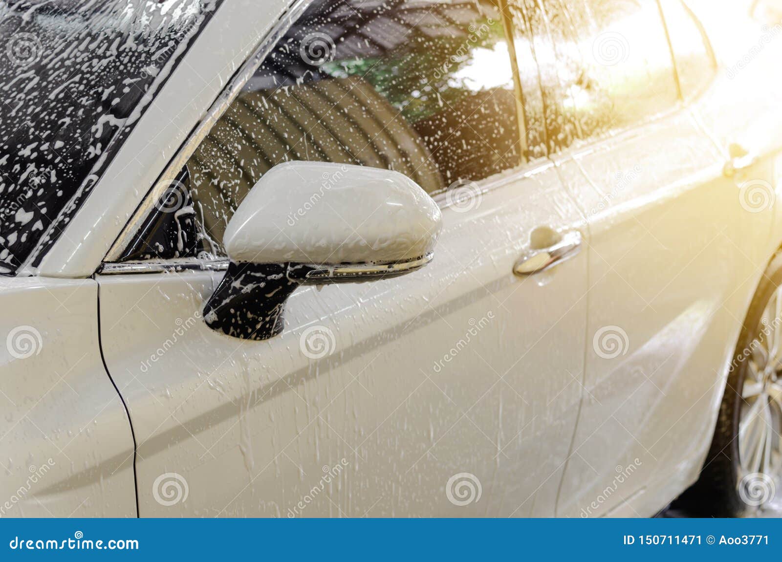 Car wash bubbles stock image. Image of service, bubble - 150711471