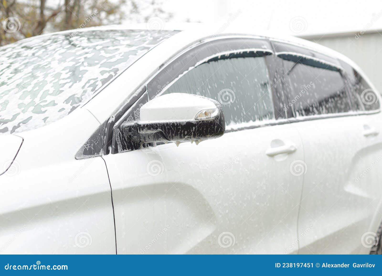 Car wash. Cleaning agent stock image. Image of repair - 238197451
