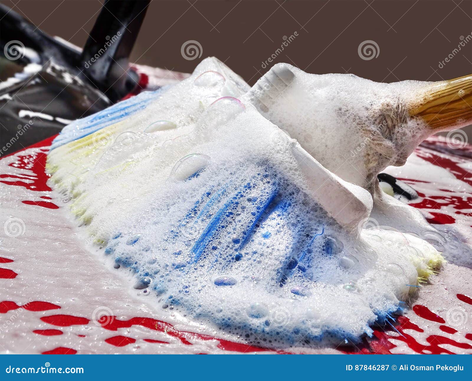 Car wash stock image. Image of garage, glass, consumption - 87846287