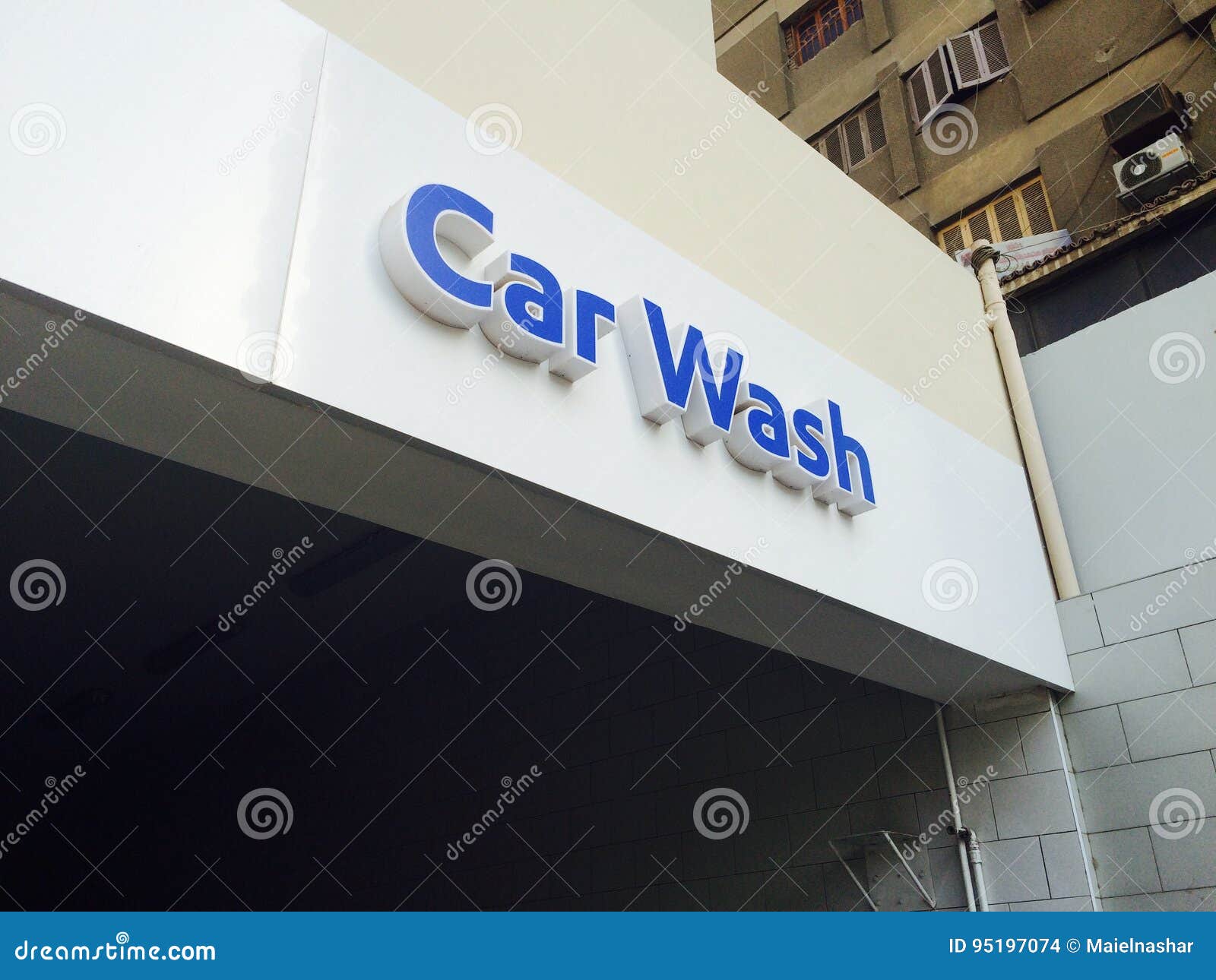 Car wash stock photo. Image of draw, design, automatic - 95197074