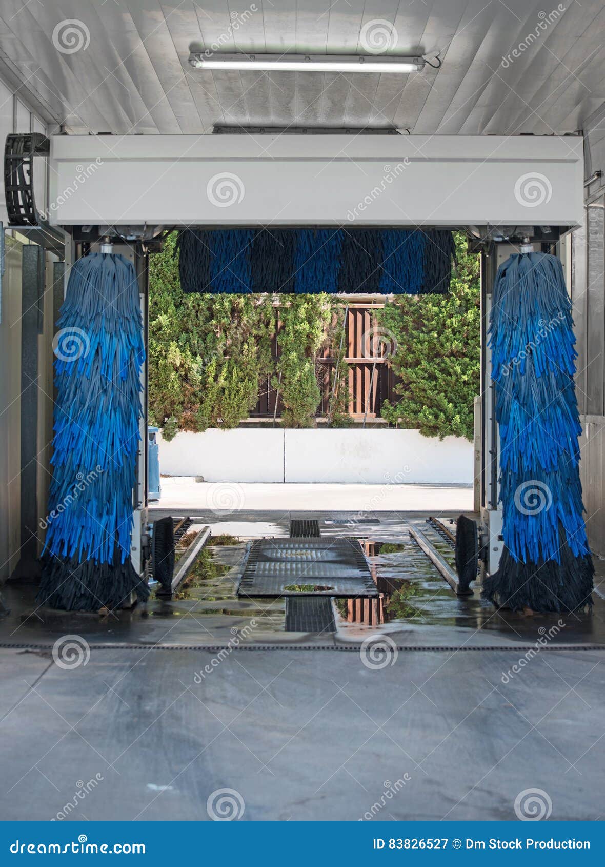 Car wash station. stock image. Image of service, clean - 83826527