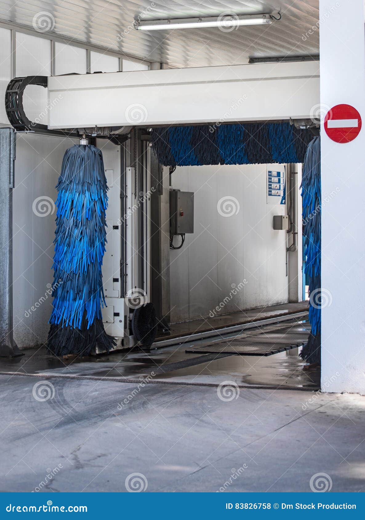 Car wash station. stock photo. Image of automatic, carwash - 83826758
