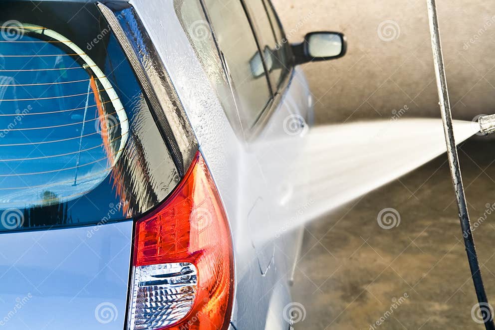 Car washing stock image. Image of washing, vehicle, shinning - 4100647