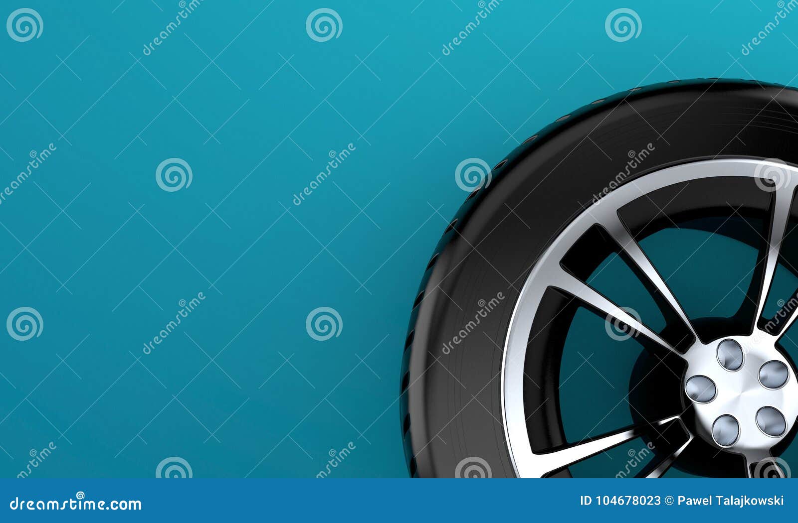 Car wheel stock illustration. Illustration of auto, transportation ...