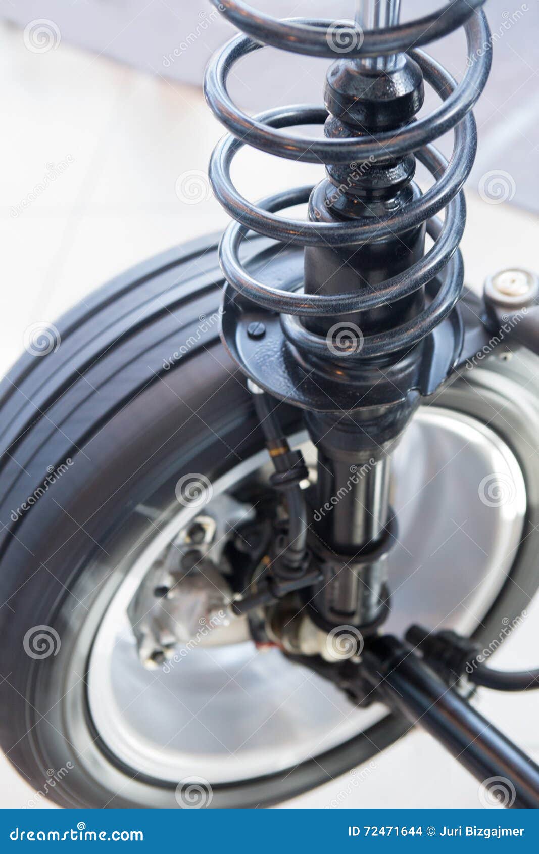 Car Wheel and Brake Disc Closeup Stock Photo - Image of mode, metal ...