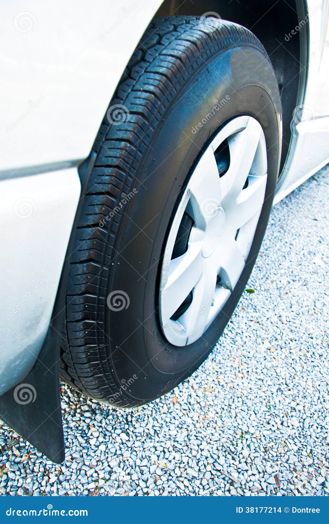 Car wheel on a car stock photo. Image of rubber, automobile - 38177214