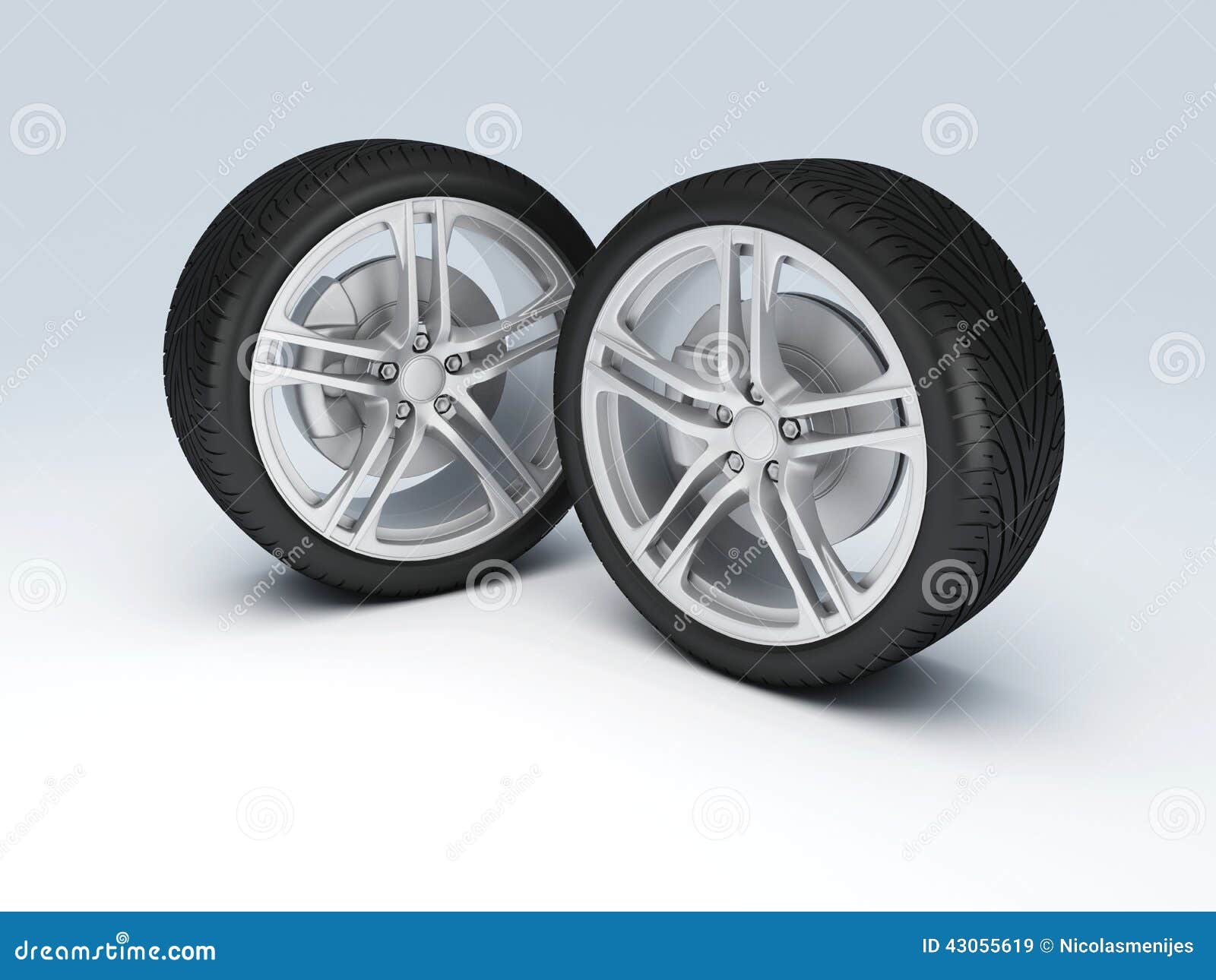 Car Wheel. Concept design stock illustration. Illustration of chrome ...