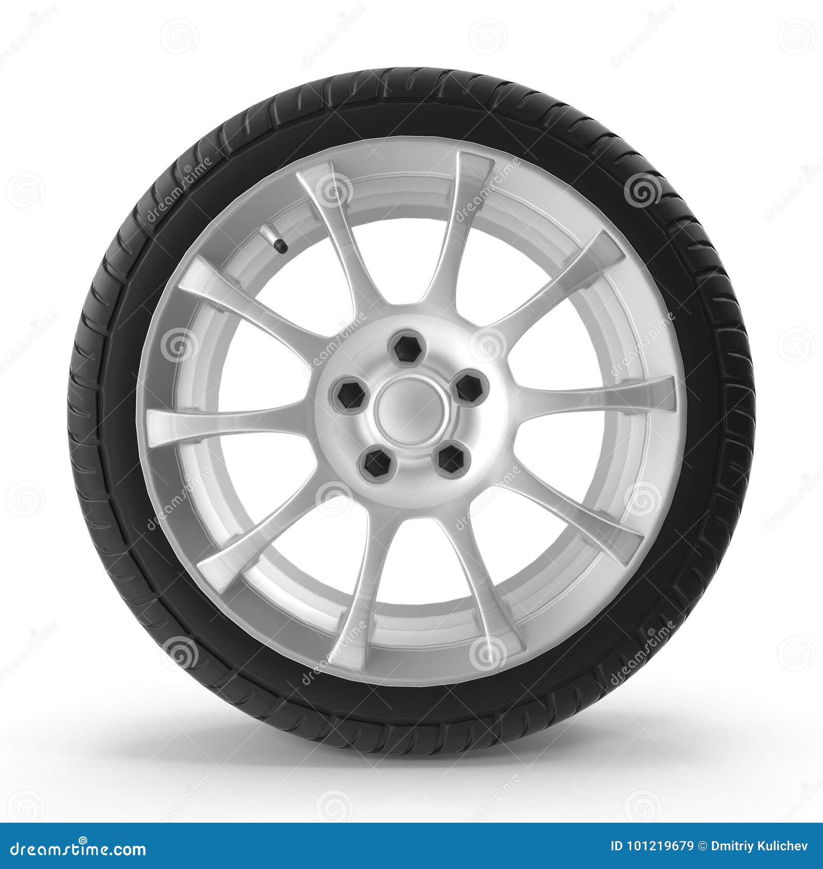 Car Wheel stock illustration. Illustration of circle - 101219679
