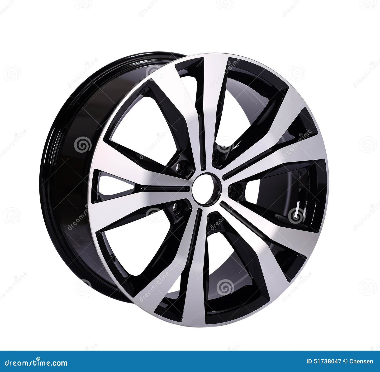 Car Wheel stock illustration. Illustration of disc, titan - 51738047