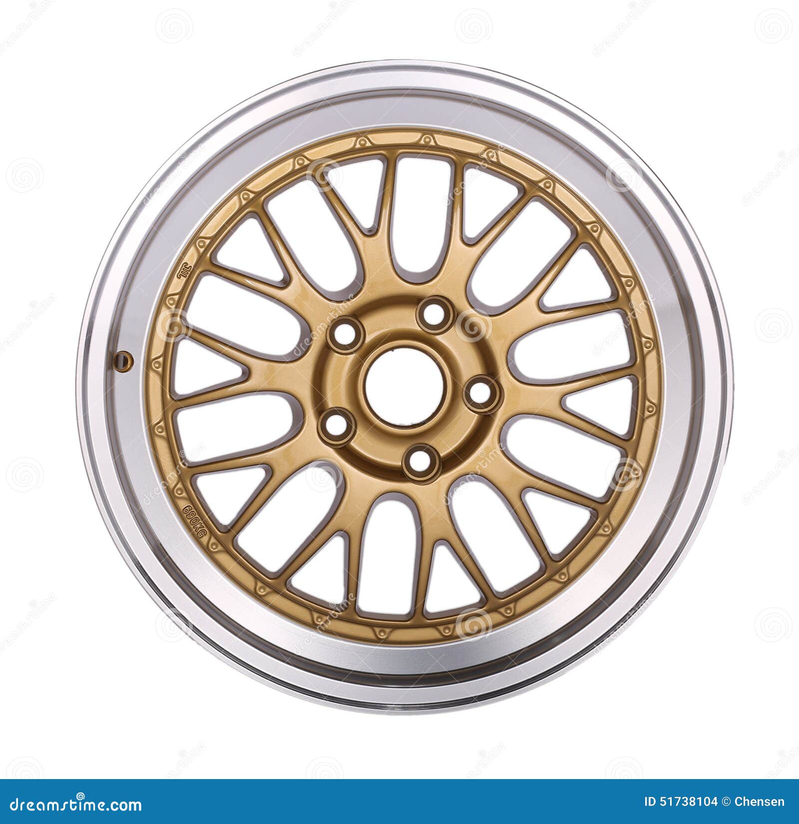 Car Wheel stock illustration. Illustration of titan, logo - 51738104