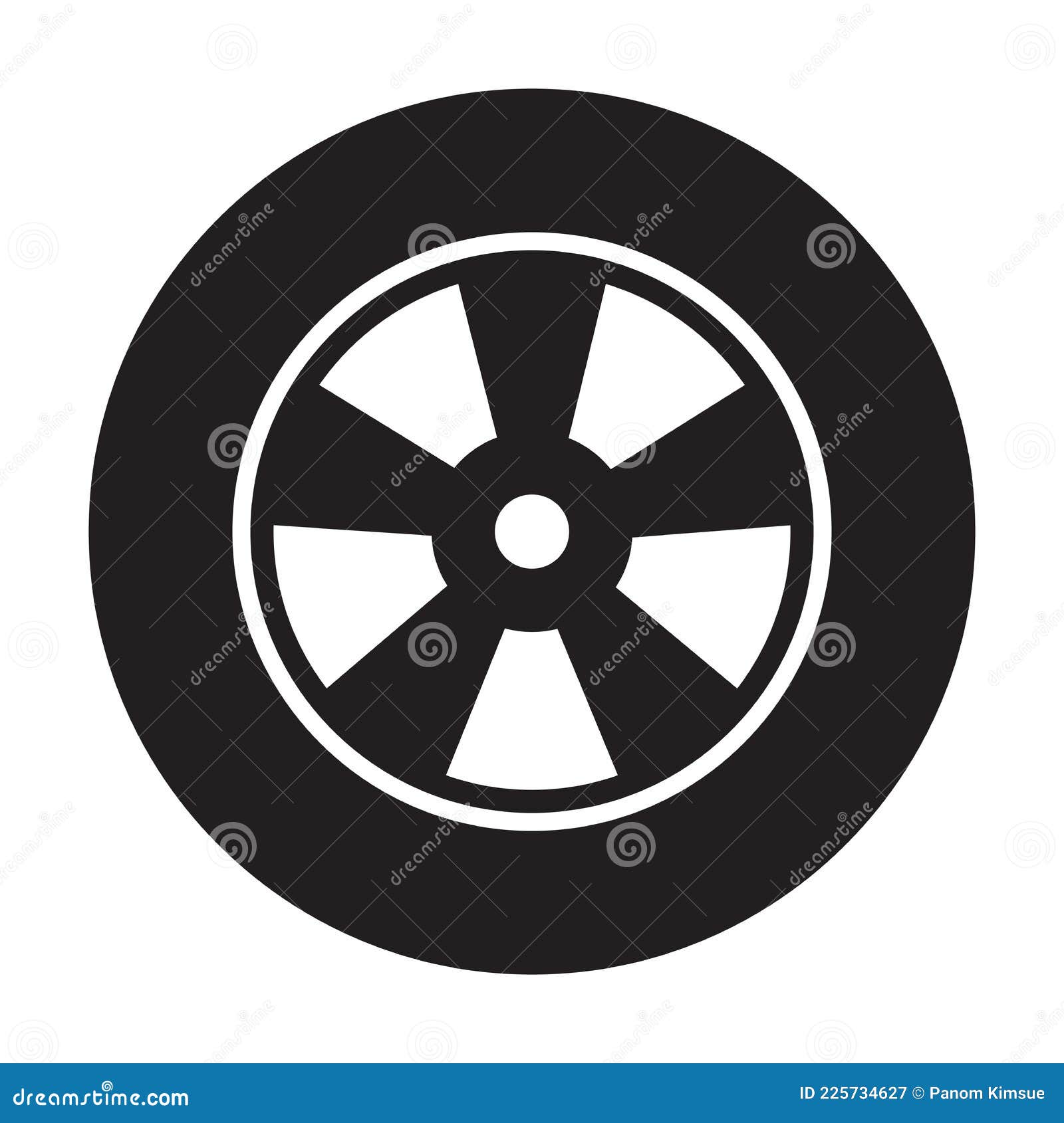 Car Wheel Icon Vector for Your Web Site Design, Logo, App, UI ...
