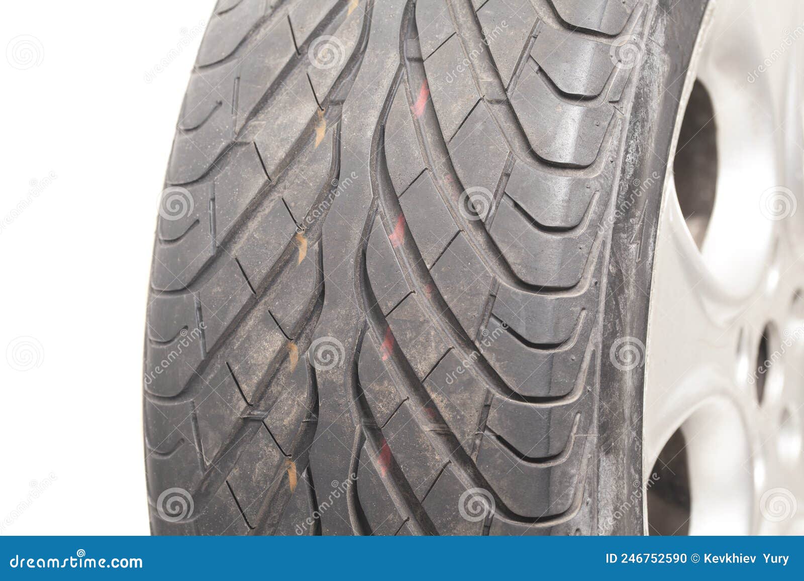 Car Wheel Isolated on White Stock Photo - Image of industry, design ...