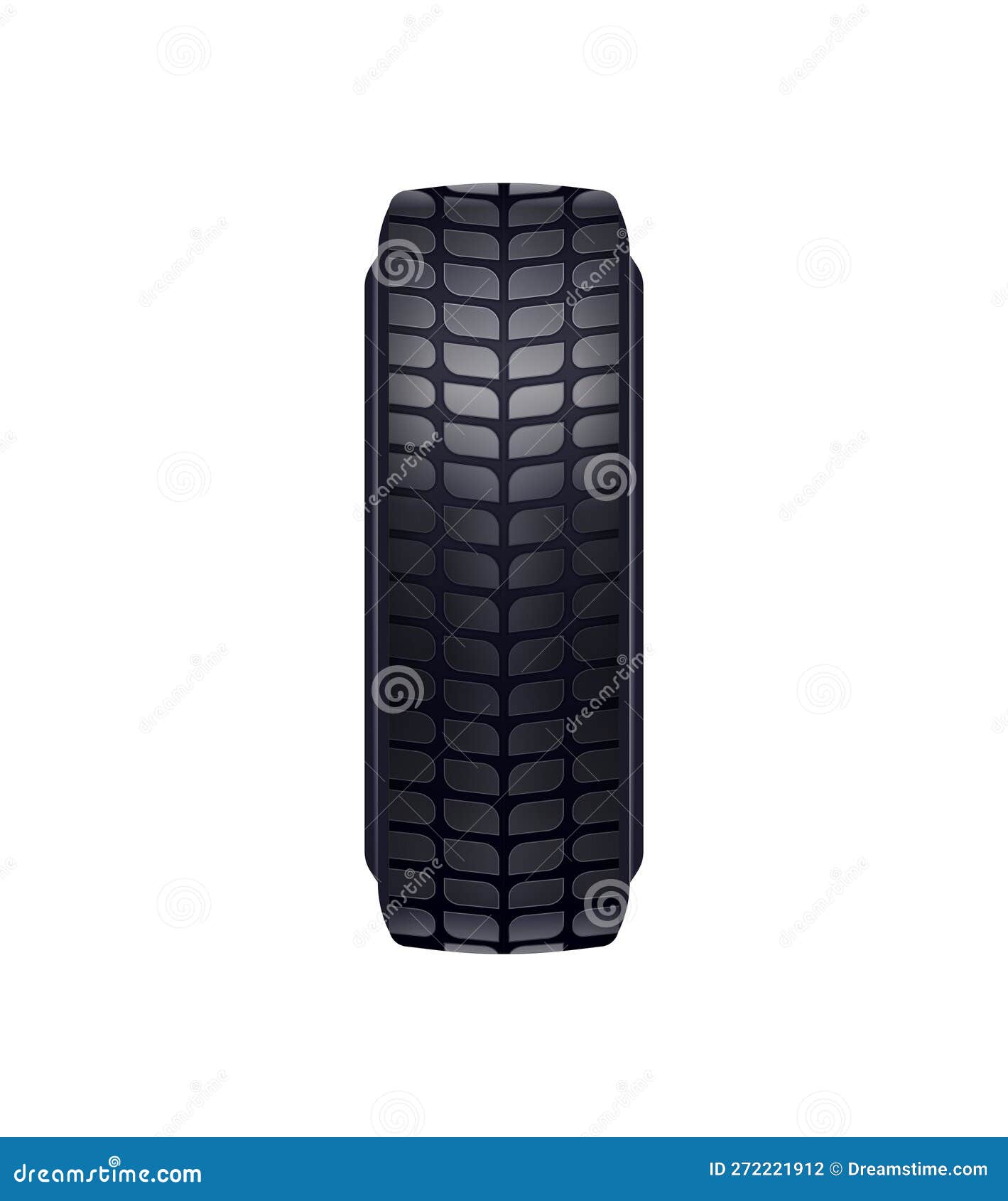 Realistic Car Wheel stock vector. Illustration of speed - 272221912