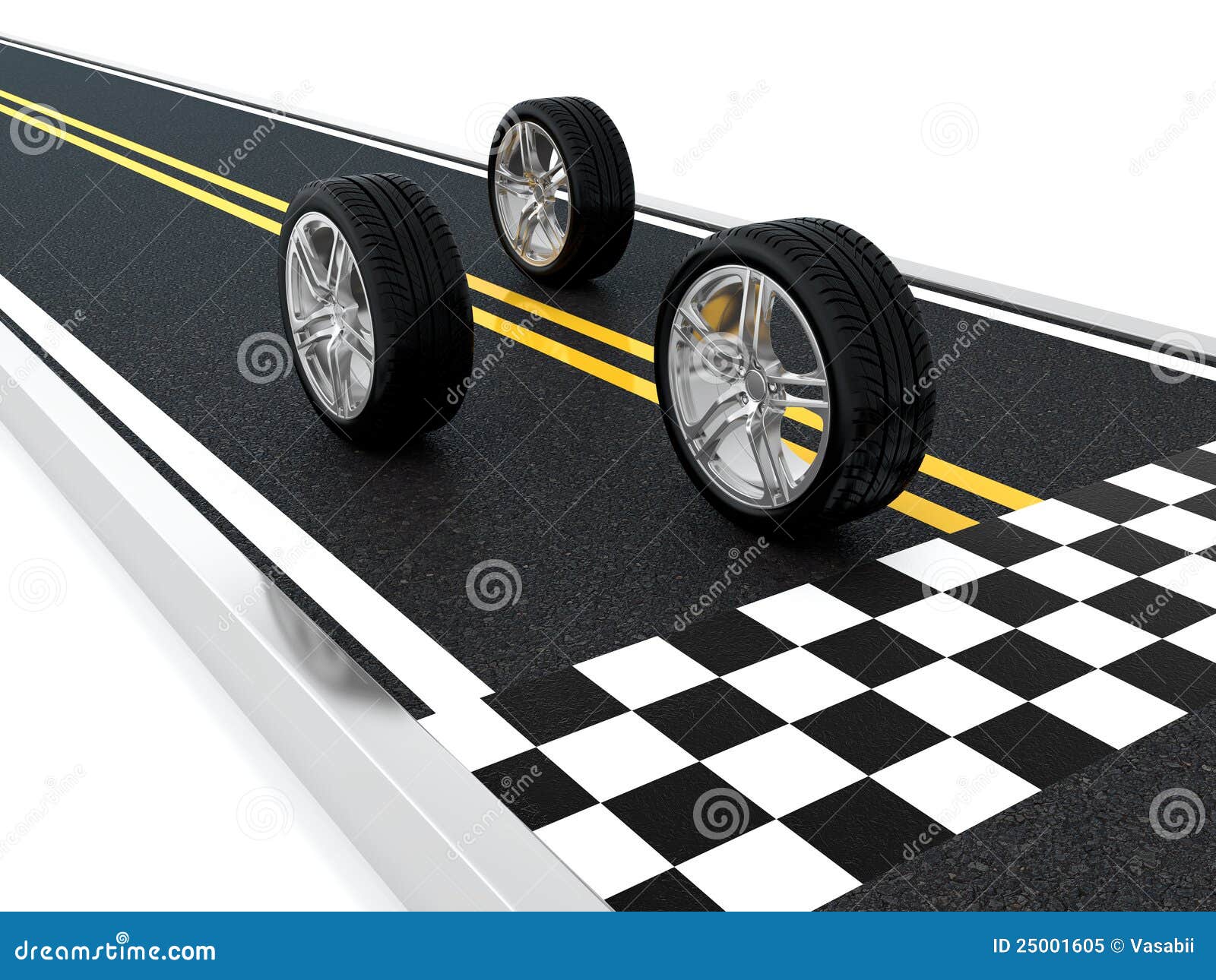 Car wheel race stock illustration. Illustration of authority - 25001605
